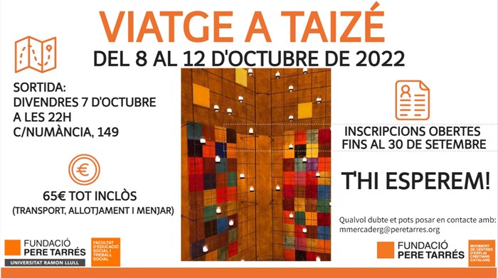 Taizé: l'oportunitat de viure una experiència única